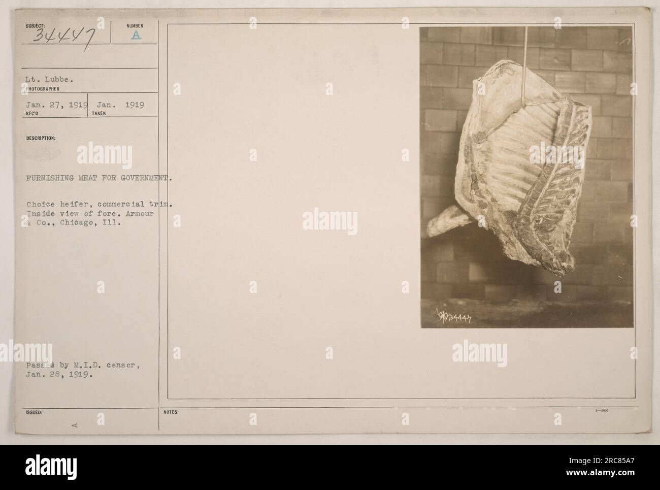 Supplying meat for government hi-res stock photography and images - Alamy
