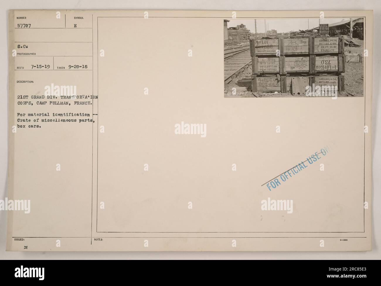 Crate numbering system hi-res stock photography and images - Alamy