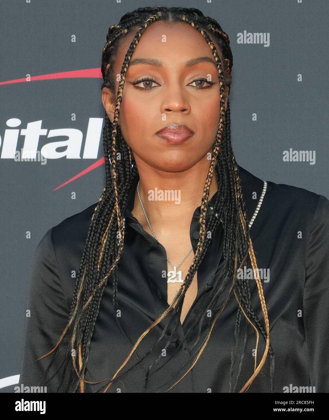 Los Angeles, USA. 12th July, 2023. Renee Montgomery arrives at The 2023 ...