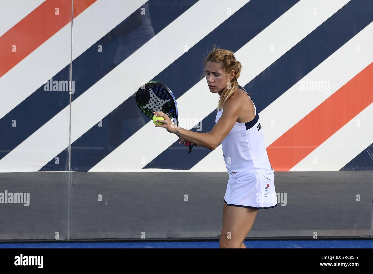 Lorena Alonso (ESP) during the R32 of the BNL Italy Major Premier Padel ...