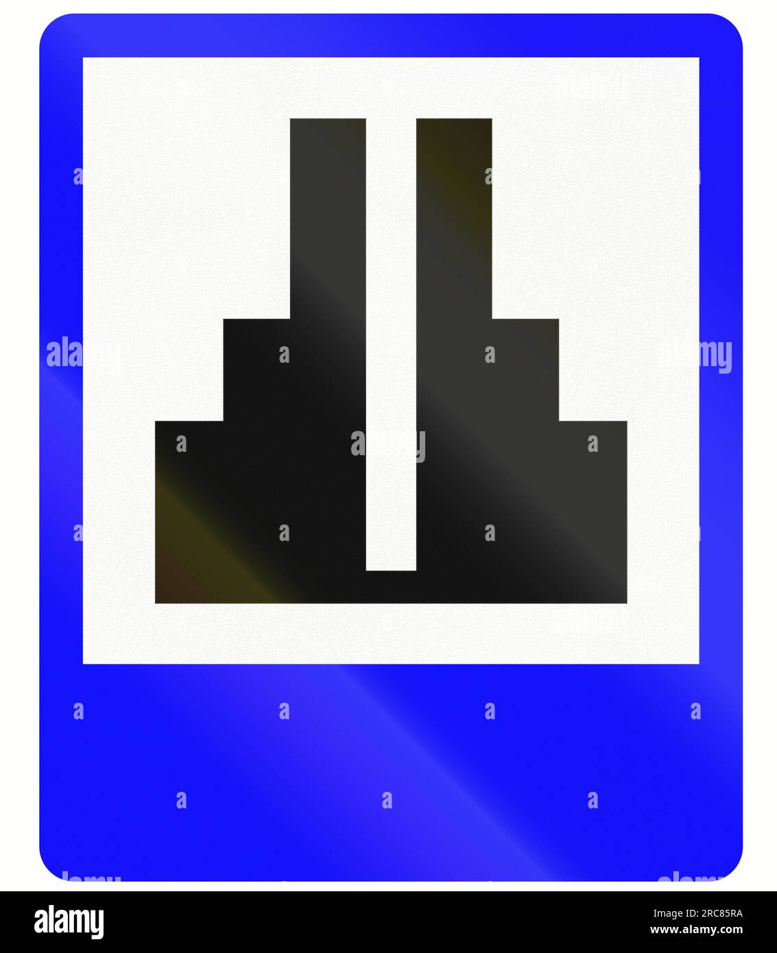 An Indonesian informational road sign - Hindu temple Stock Photo - Alamy