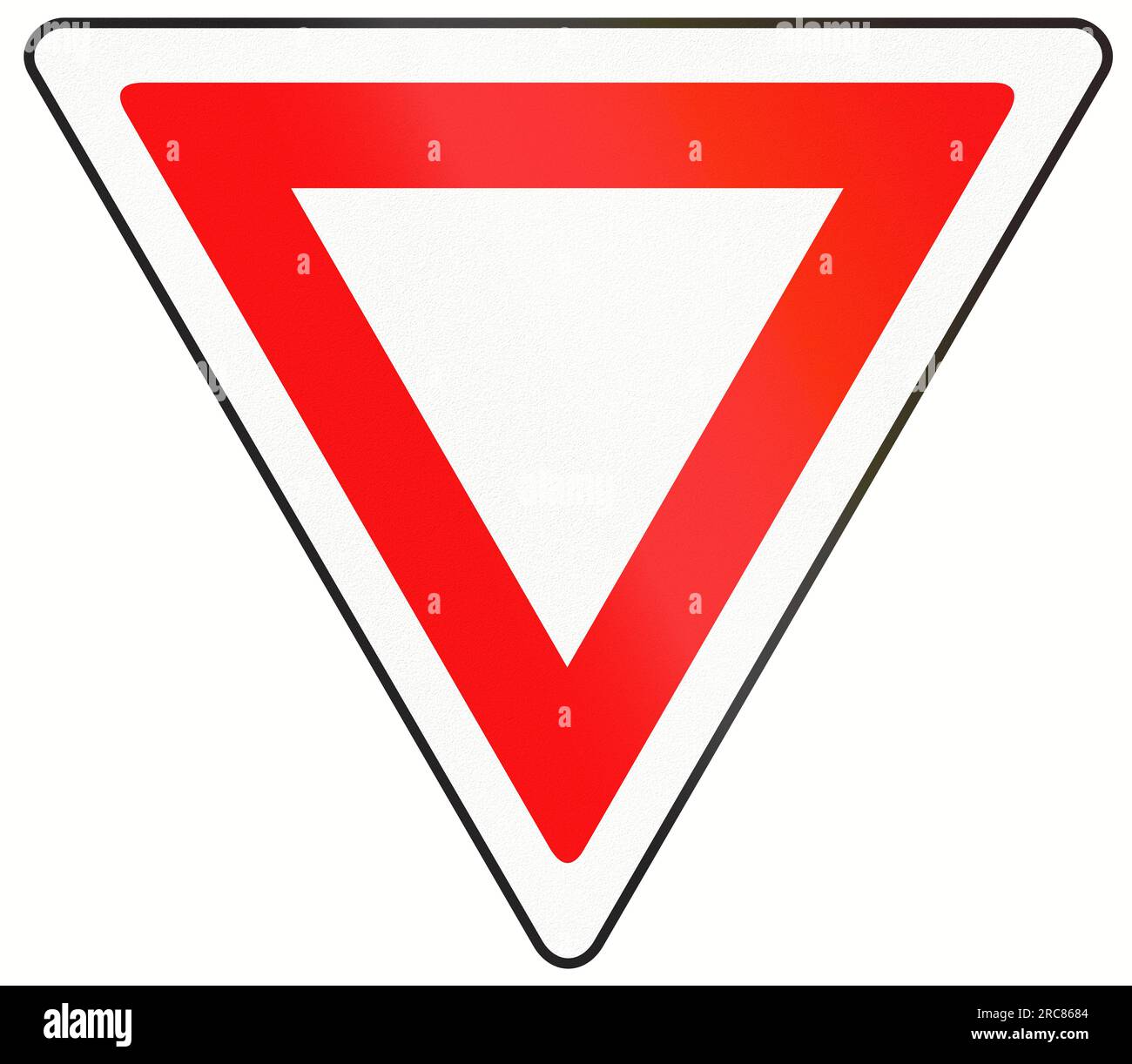 Traffic sign yield hi-res stock photography and images - Alamy