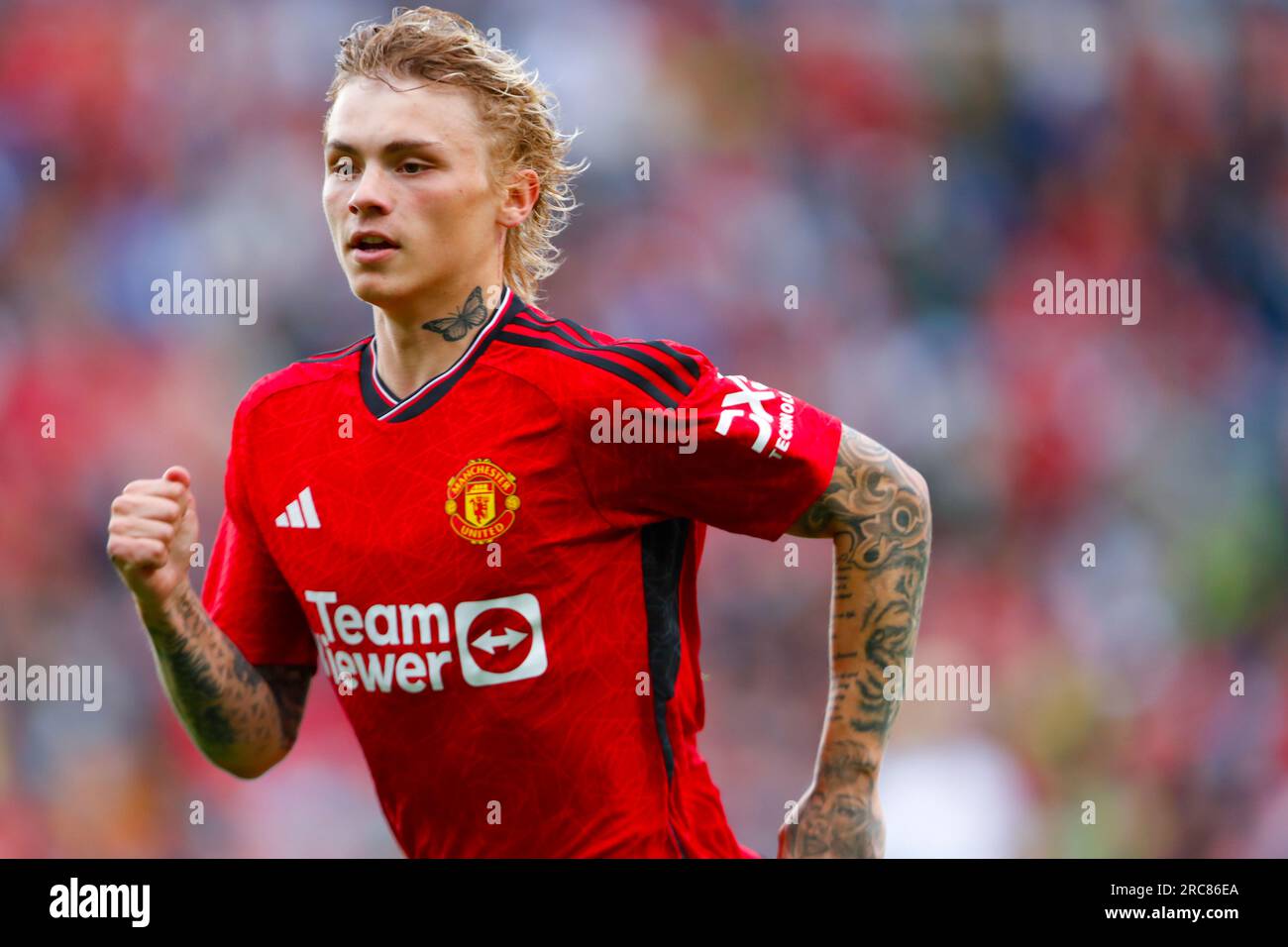 Manchester uniteds isak hansen aaroen hi-res stock photography and ...