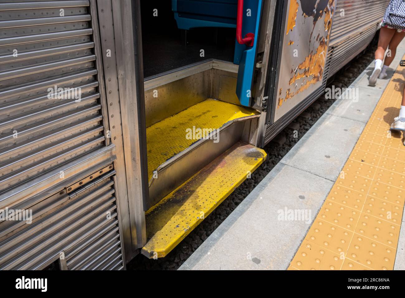 Vintage subway carriage interior hi-res stock photography and images ...