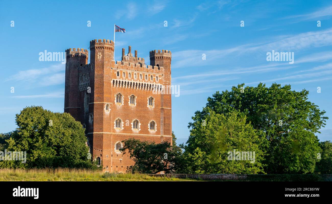 Tattersall Castle, Lincolnshire, UK. 12th July 2023 UK Weather ...