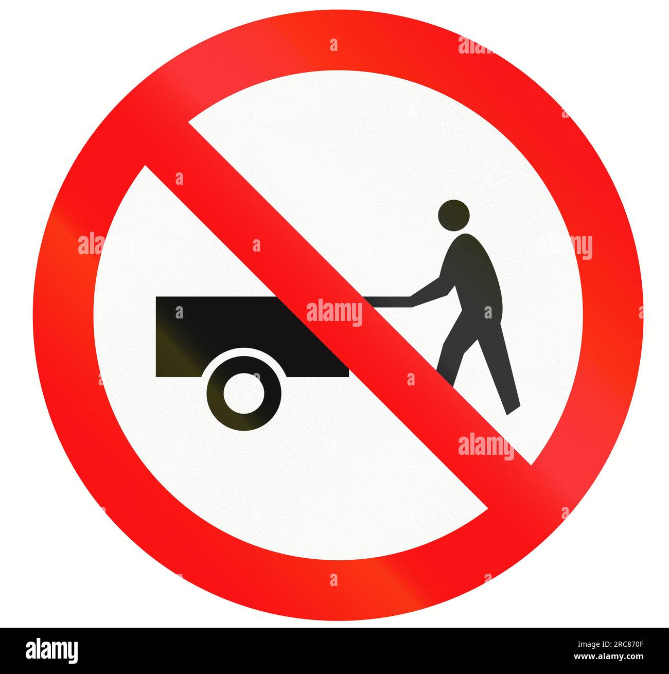 Prohibiting thoroughfare hi-res stock photography and images - Alamy