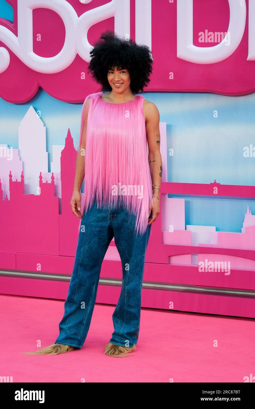 London, UK. Mette Towley photographed attending the European Premiere ...