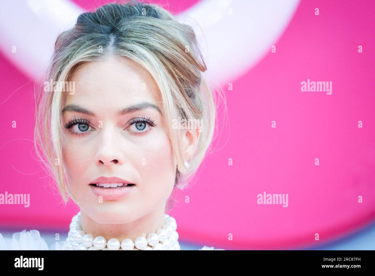 London, UK. Margot Robbie photographed attending the European Premiere ...