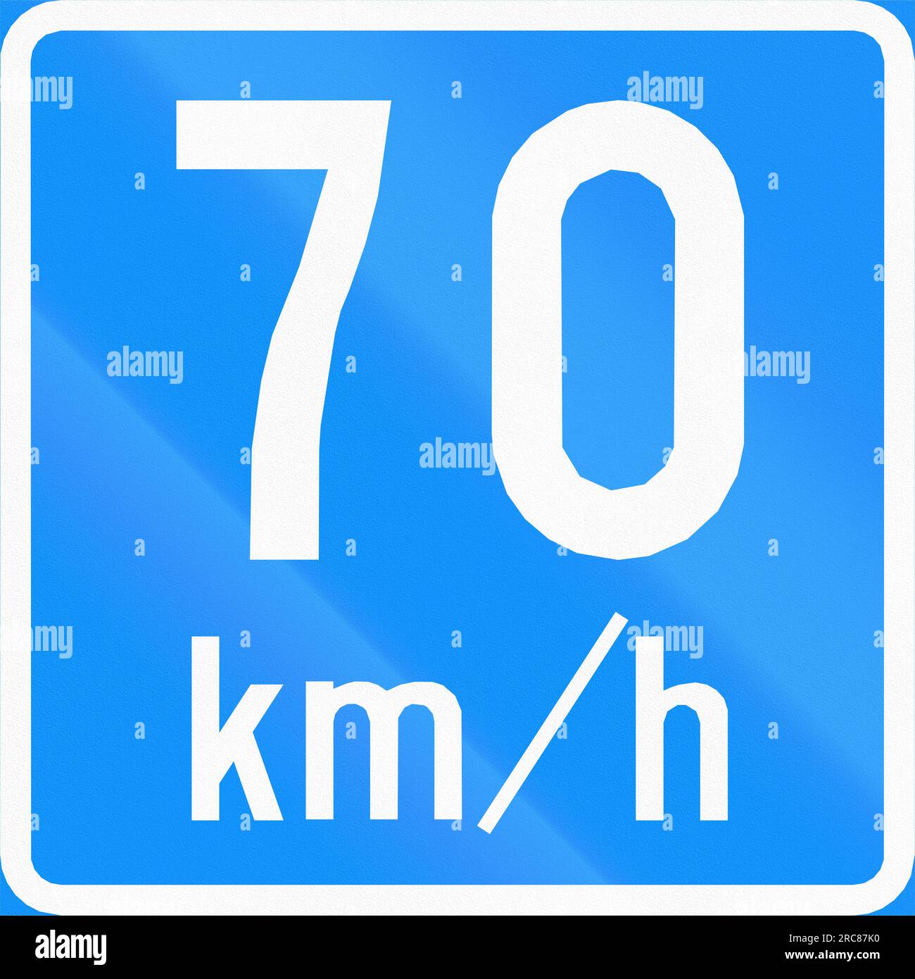 70 kilometer road sign traffic hi-res stock photography and images - Alamy