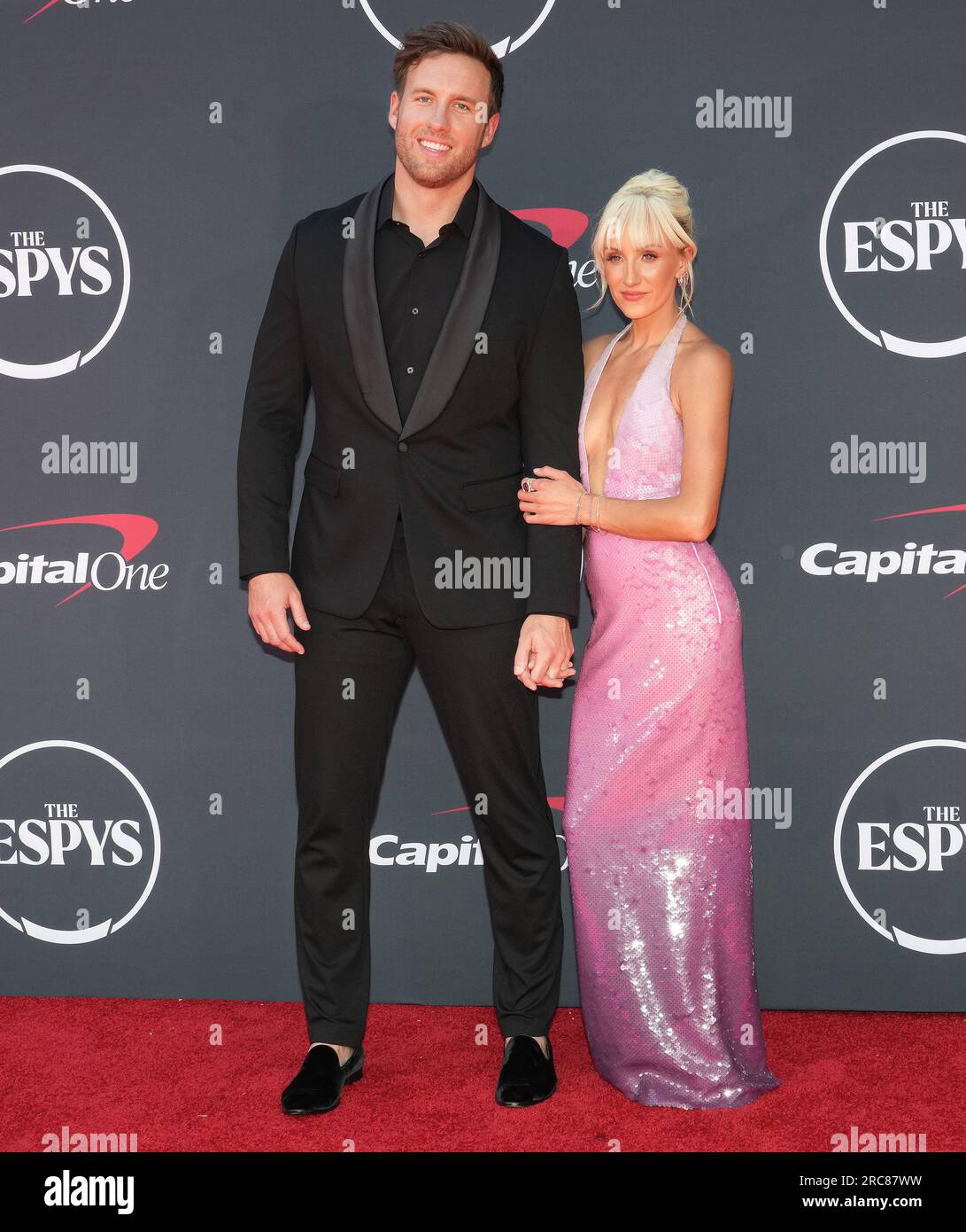 Los Angeles, USA. 12th July, 2023. (L-R) Ben Weyand and Nastia Liukin ...