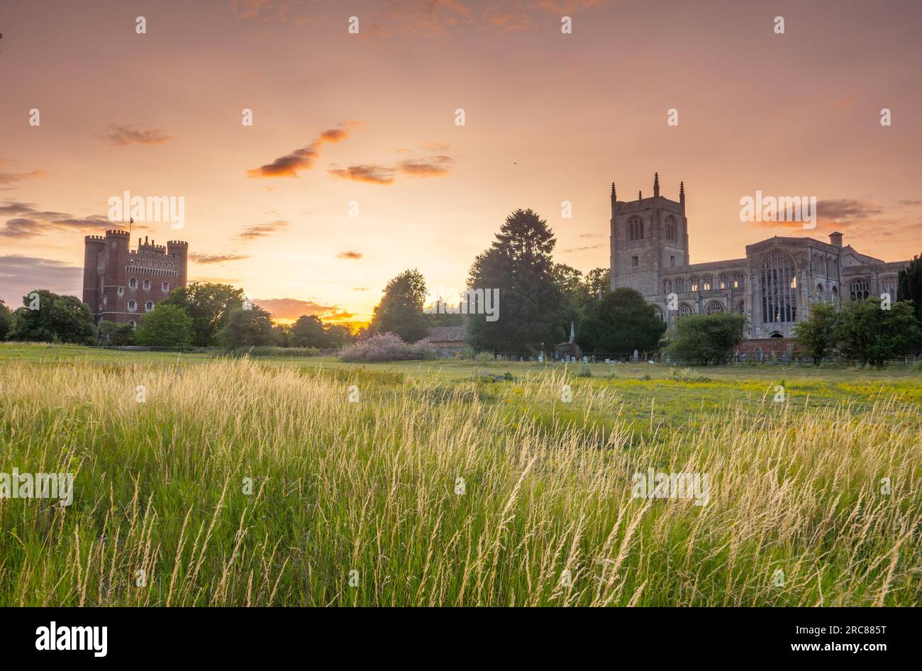 12th July 2023 UK Weather. Tattersall Castle, Lincolnshire, England ...