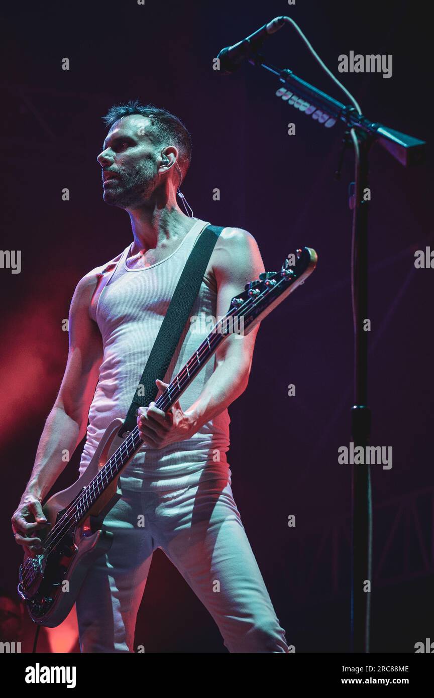 TORINO, STUPINIGI SONIC PARK FESTIVAL 2023, ITALY: Stefan Olsdal ...