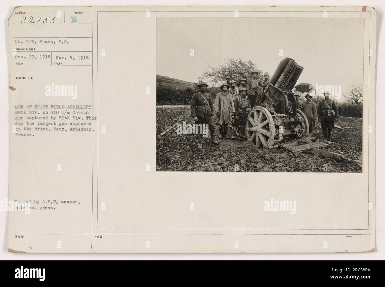 321st field artillery unit hi-res stock photography and images - Alamy