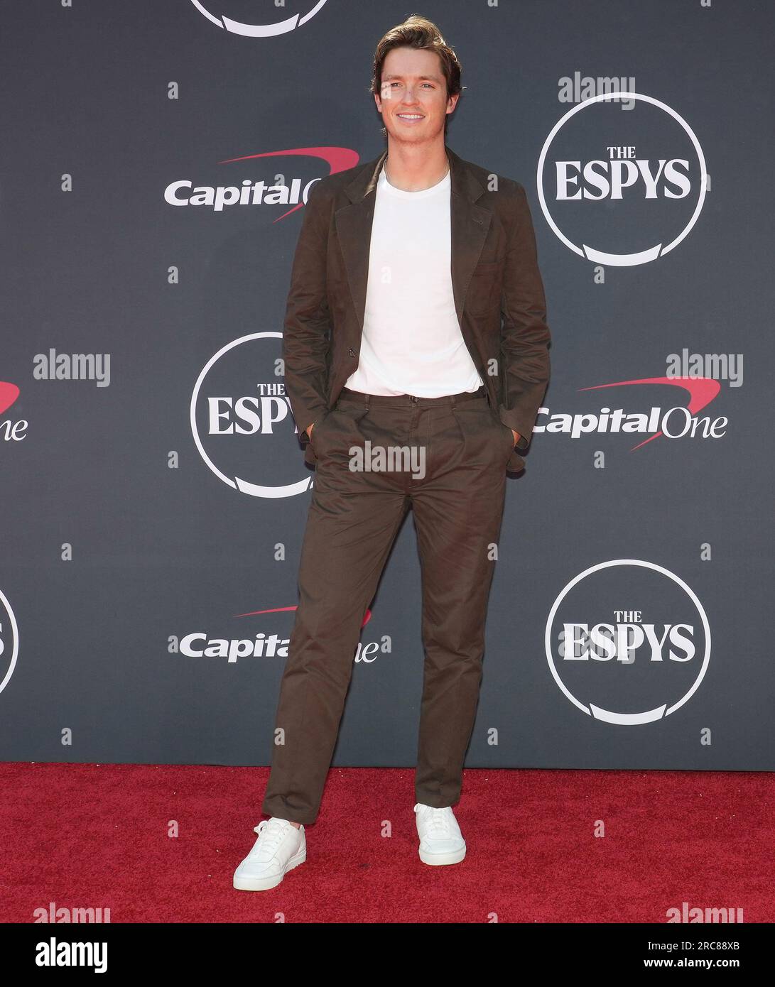 Scotty James arrives at The 2023 ESPY Awards held at the Dolby Theatre ...