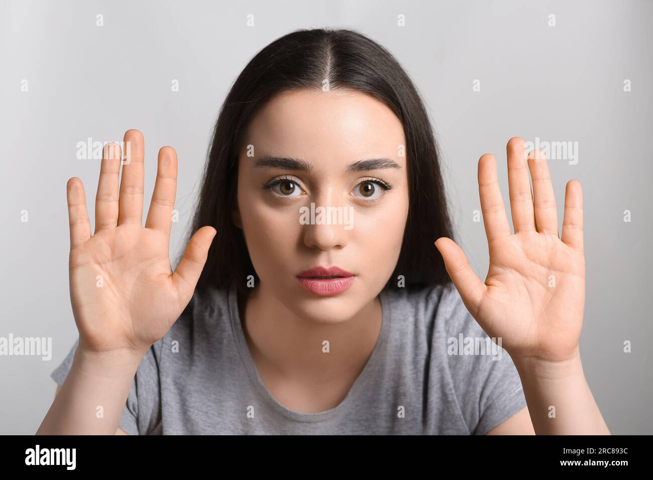 Stuck gaze hi-res stock photography and images - Alamy