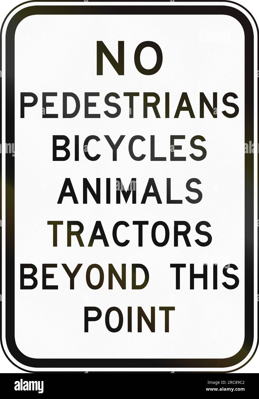 Tractors only sign hi-res stock photography and images - Alamy