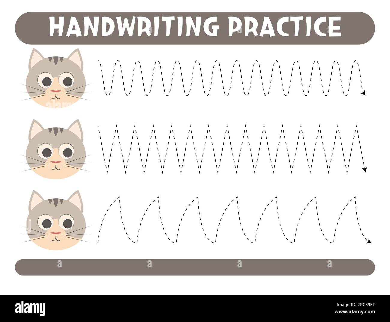 Handwriting skills Stock Vector Images - Alamy