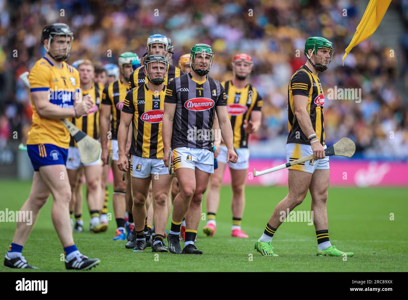Dublin, Ireland. July 9th, 2023. Action from the Hurling All-Ireland ...