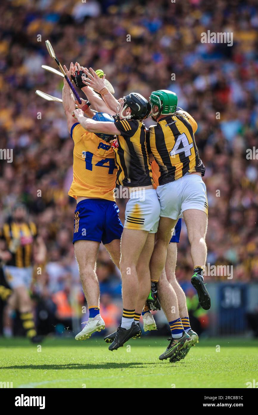 Dublin, Ireland. July 9th, 2023. Action from the Hurling All-Ireland ...