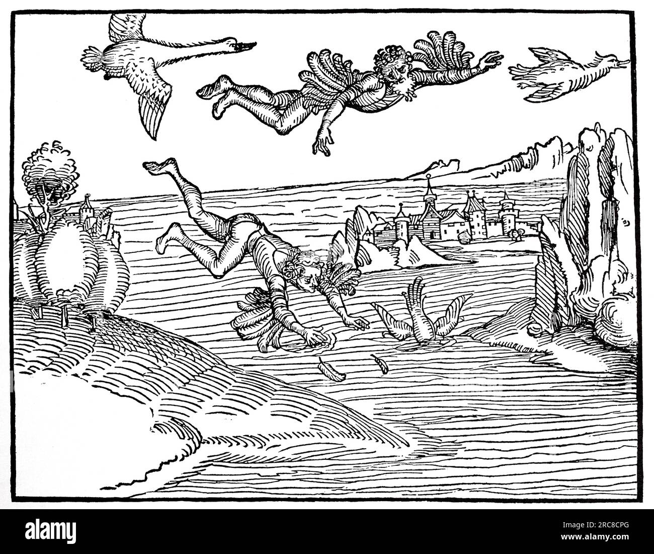 The fall of icarus hi-res stock photography and images - Alamy