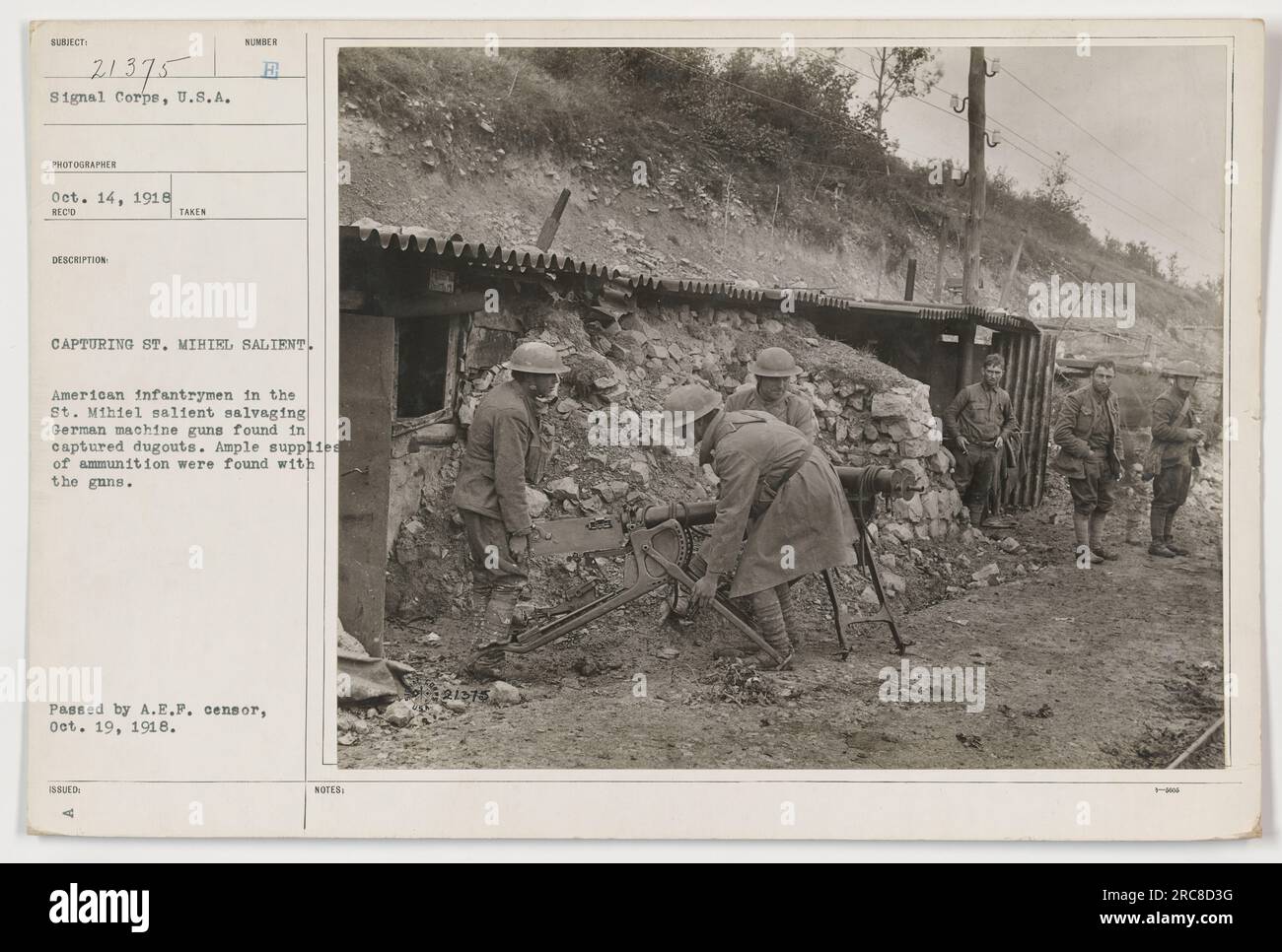 Captured dugouts hi-res stock photography and images - Alamy