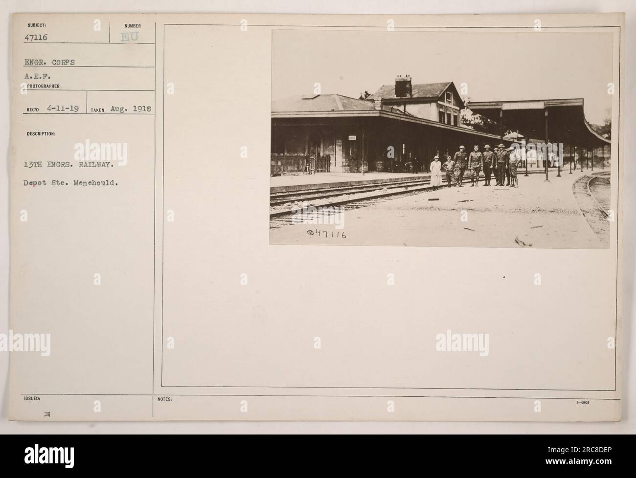 Number a 13th engineers railway hi-res stock photography and images - Alamy
