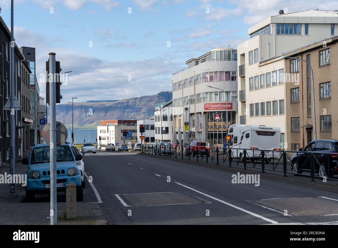 Icelandic traffic signs hi-res stock photography and images - Alamy