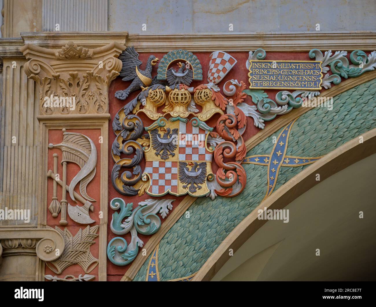 Brzeg Opole Silesia Poland Renaissance residence of silesian Piast ...