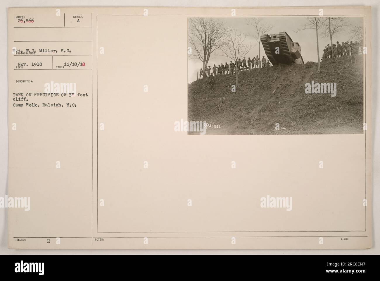 Pvt. W.J. Miller from 8th Cavalry, 26,966th division in the U.S. Army ...