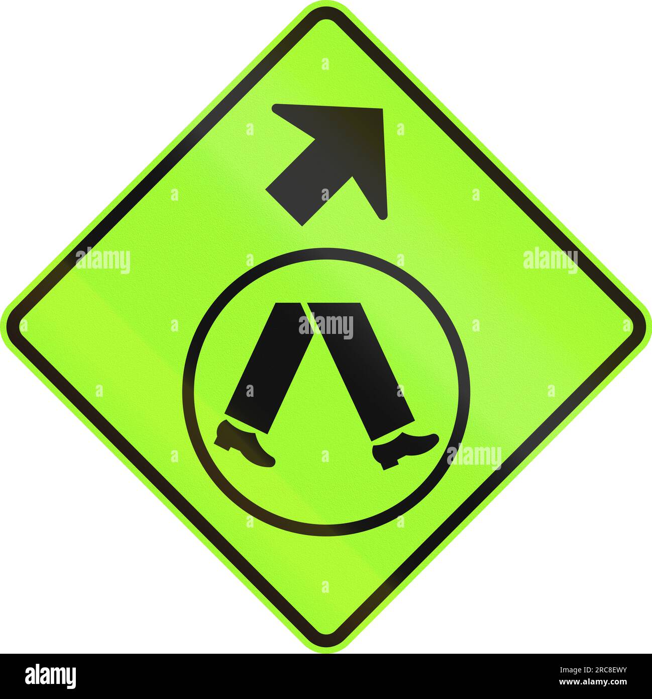 Australian pedestrian crossing sign hi-res stock photography and images ...