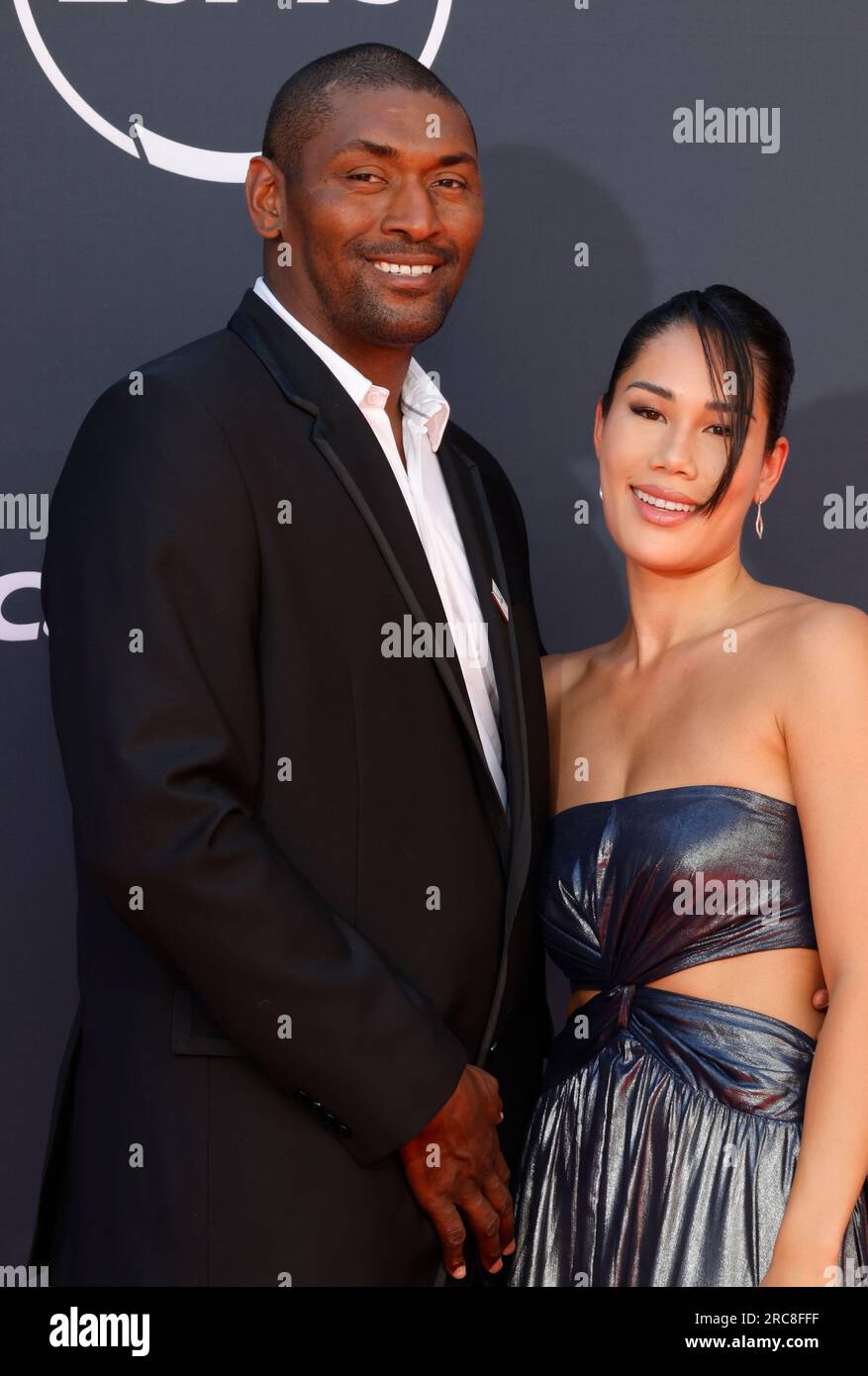 Hollywood, California, USA. 12th July, 2023. Metta Sandiford-Artest ...