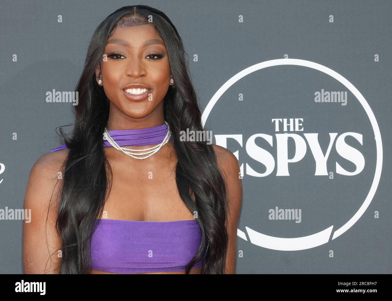 Los Angeles, USA. 12th July, 2023. Flau'jae Johnson arrives at The 2023 ...