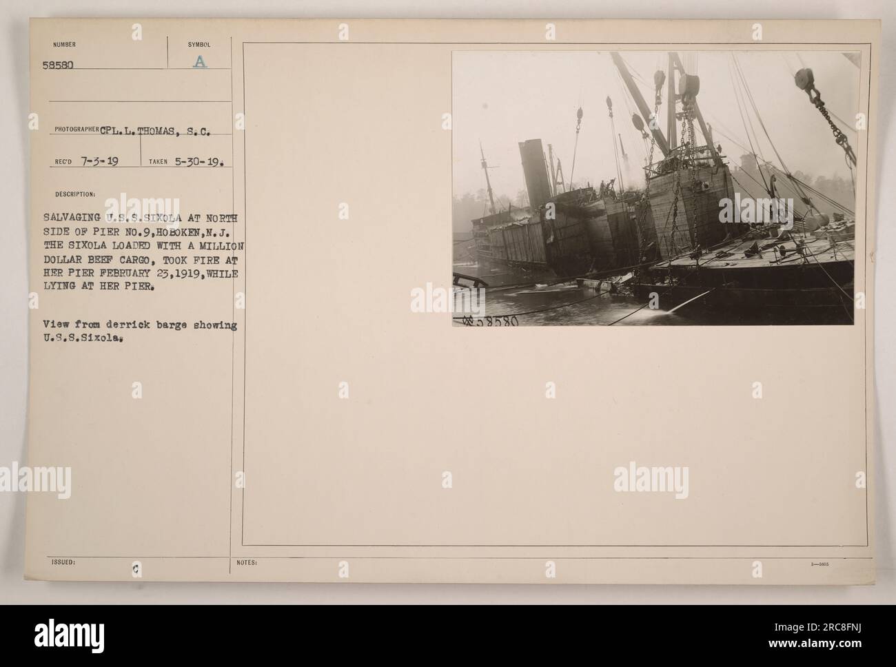 Derrick barge 30 hi-res stock photography and images - Alamy