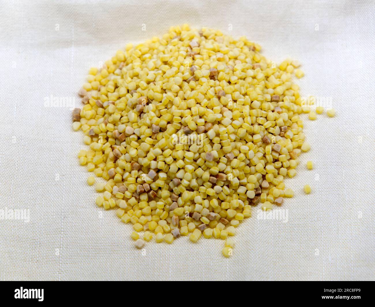 the fregola, a typical Sardinian semolina pasta Stock Photo - Alamy