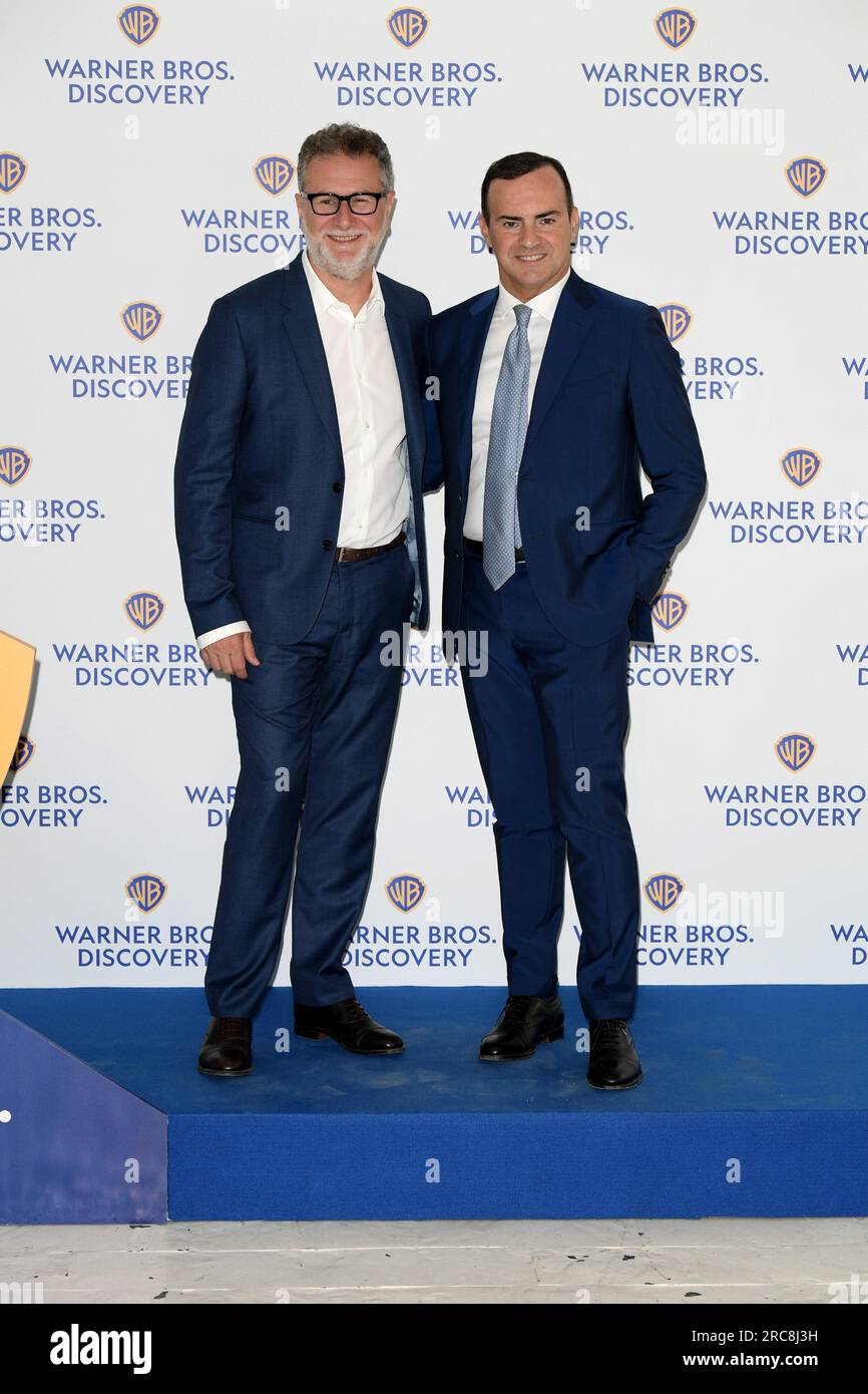 Milan, Italy. 13th July, 2023. Milan, Presentation of Schedules 2023/ ...