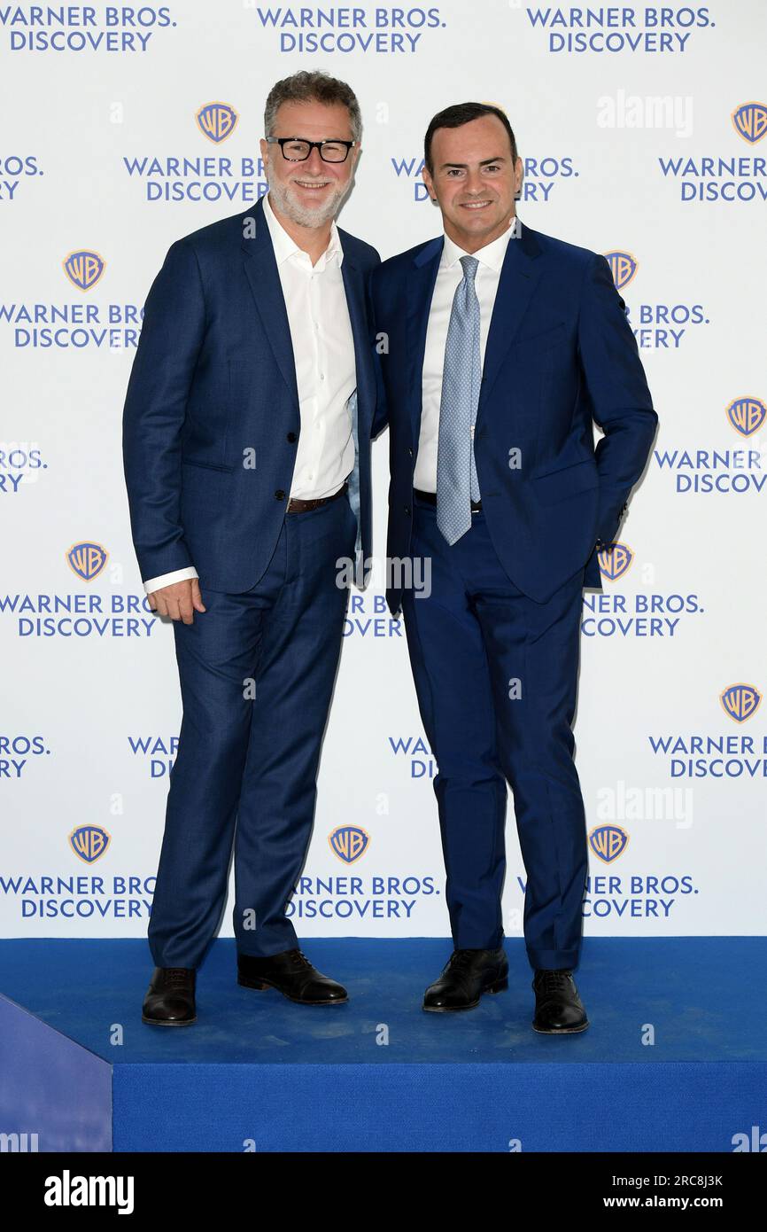 Milan, Italy. 13th July, 2023. Milan, Presentation of Schedules 2023/ ...