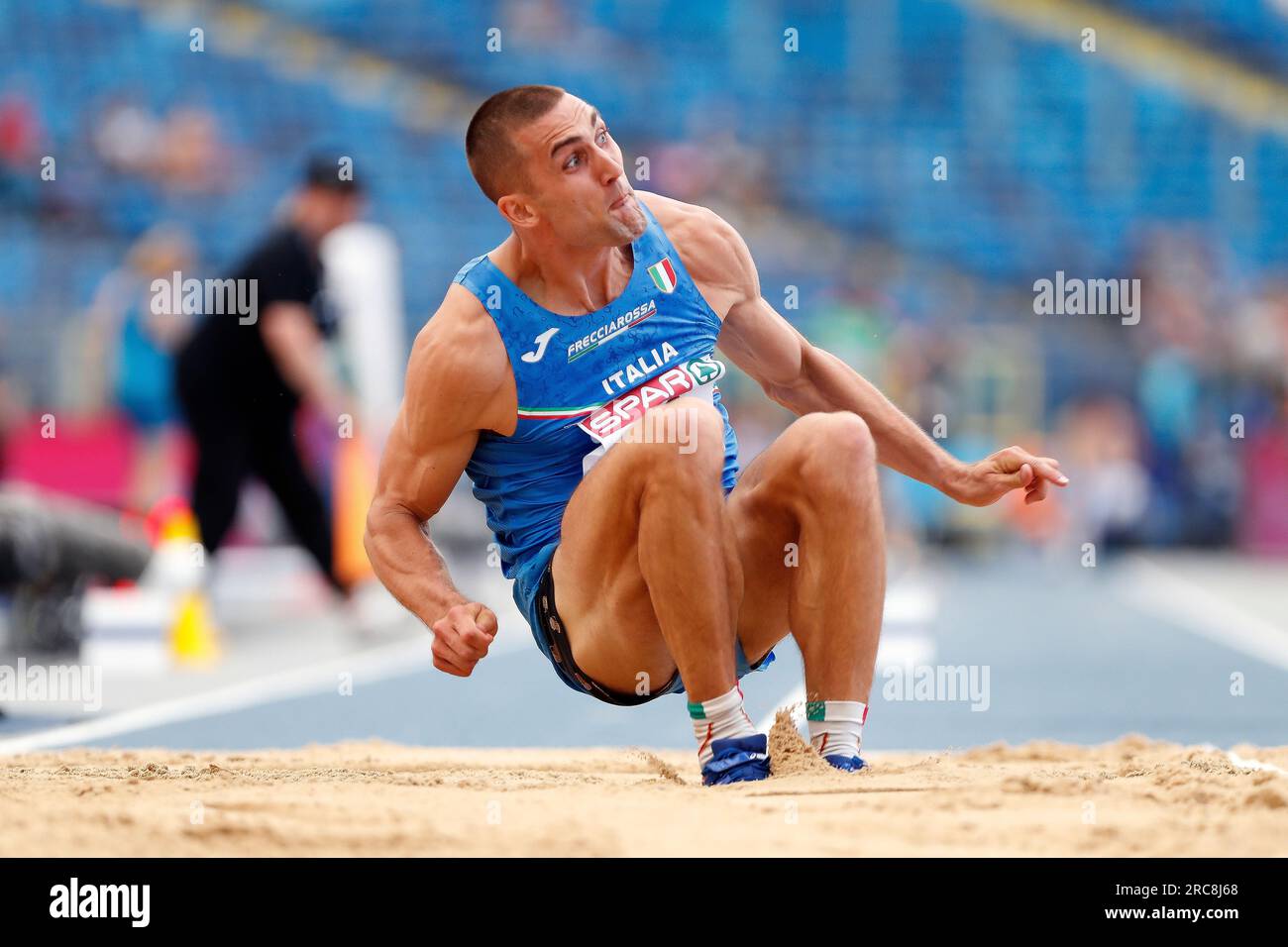 Chorzow, Poland. 23 June, 2023: Tobia Bocchi of Italy competes in Men's ...