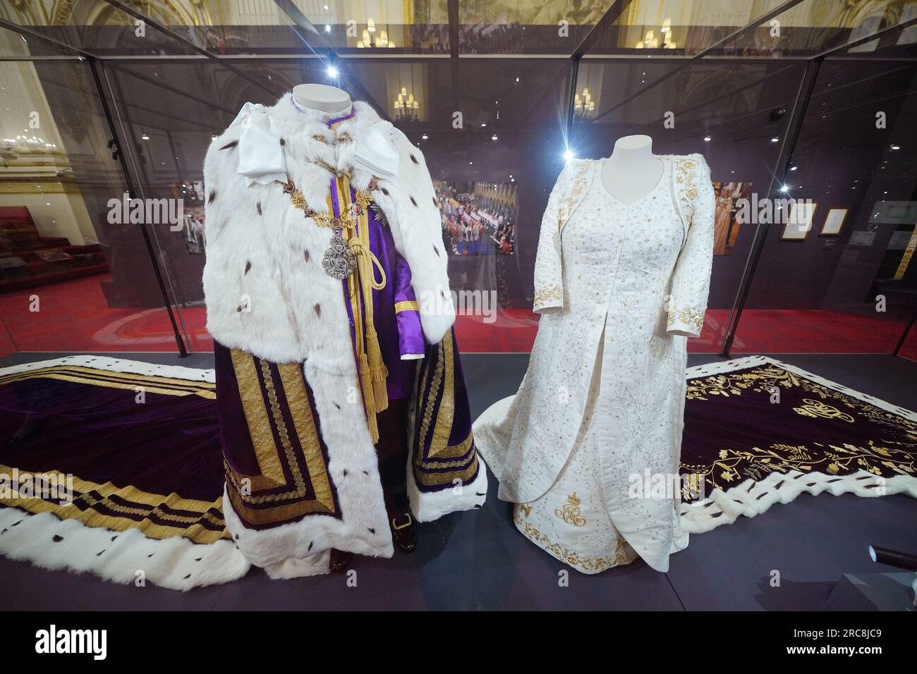 His Majesty The King's Coronation Ensemble and Her Majesty The Queen's ...