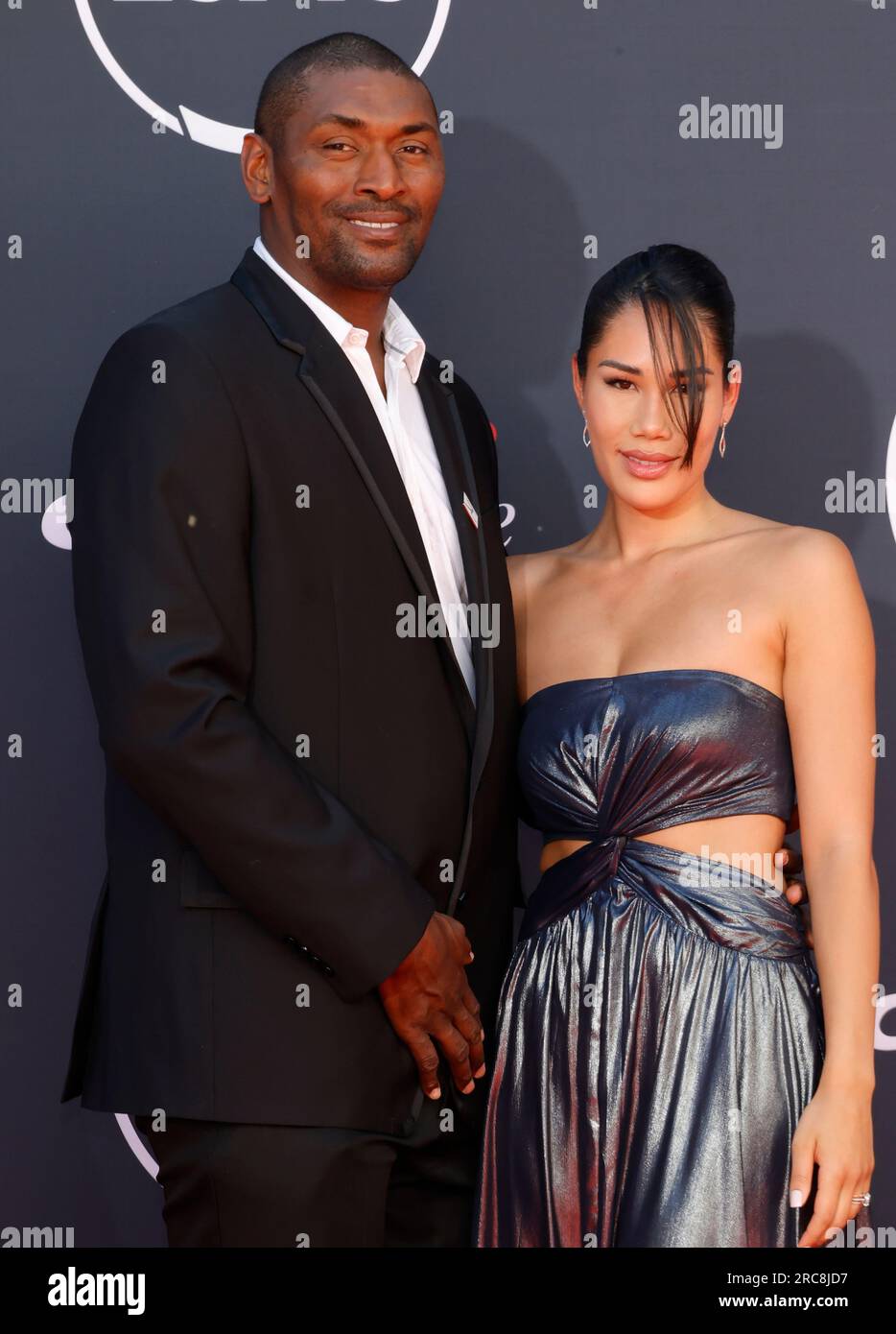 Hollywood, California, USA. 12th July, 2023. Metta Sandiford-Artest ...