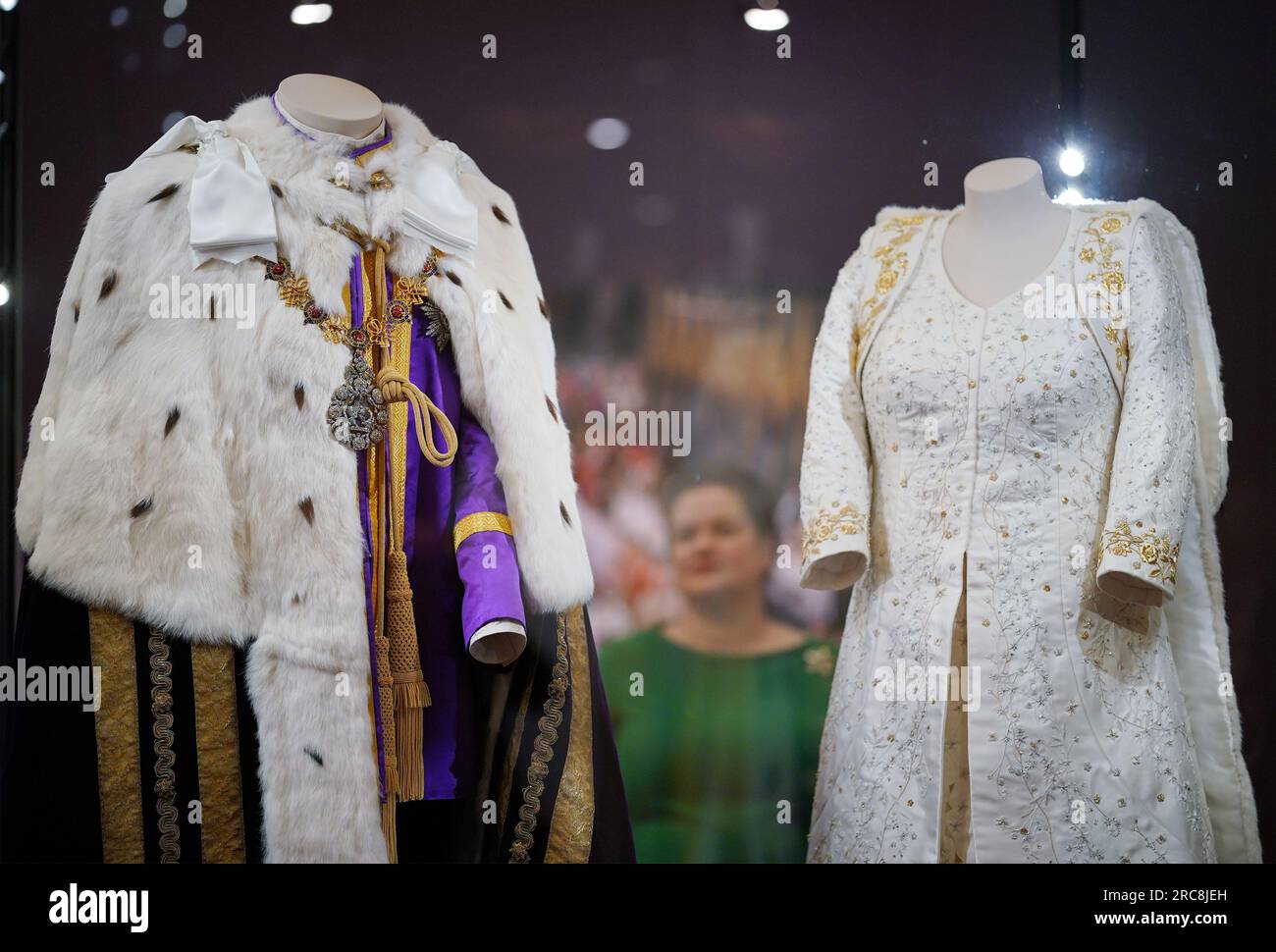 His Majesty The King's Coronation Ensemble and Her Majesty The Queen's ...