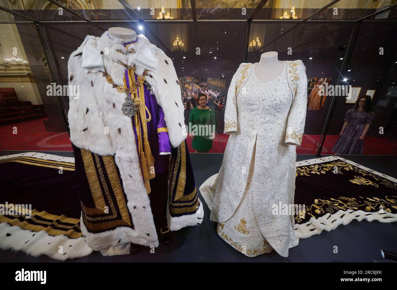His Majesty The King's Coronation Ensemble and Her Majesty The Queen's ...