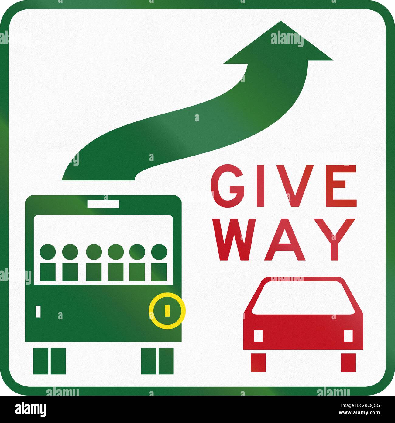 Car give way australia hi-res stock photography and images - Alamy