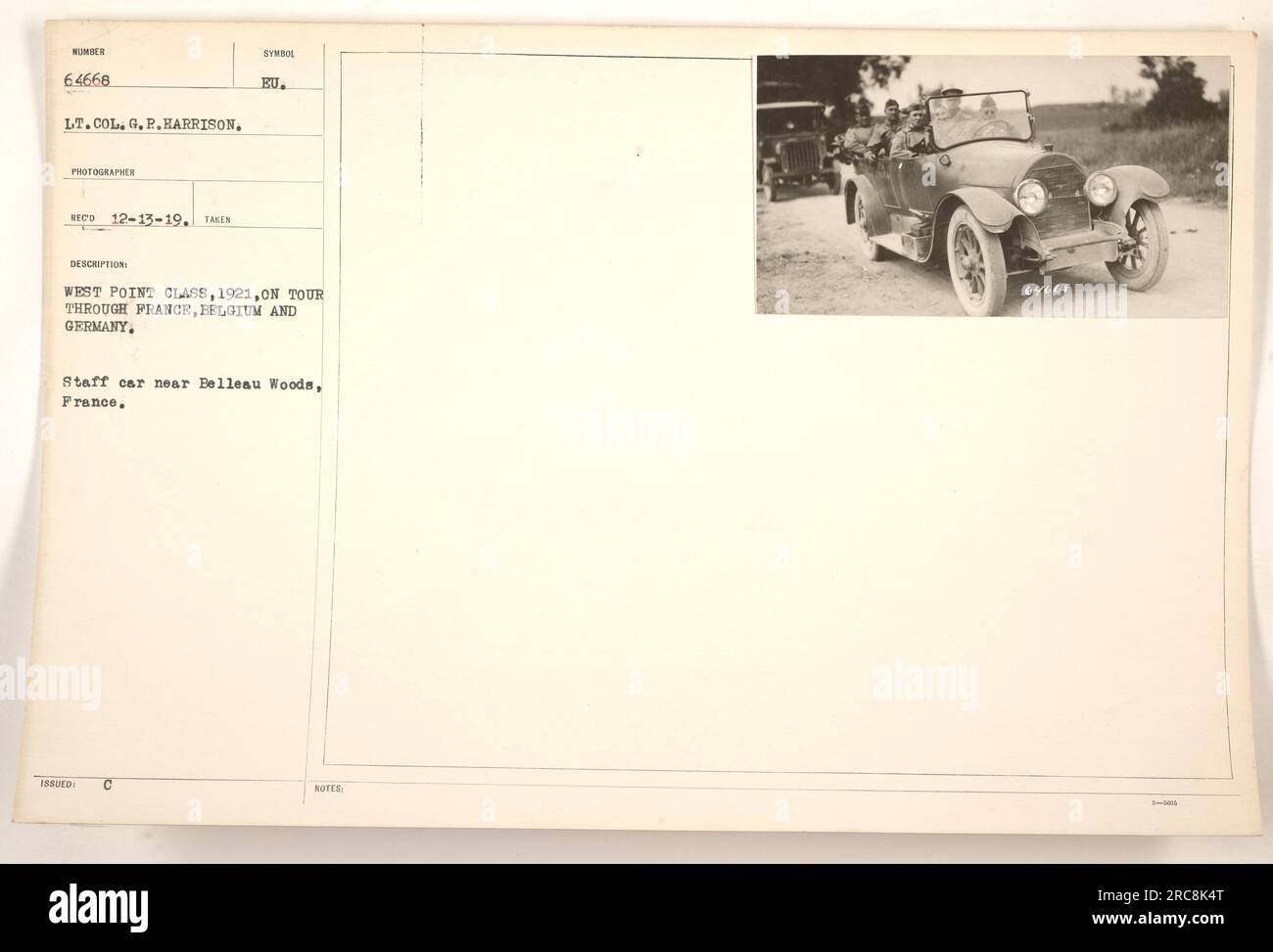 Col g p harrison hi-res stock photography and images - Alamy