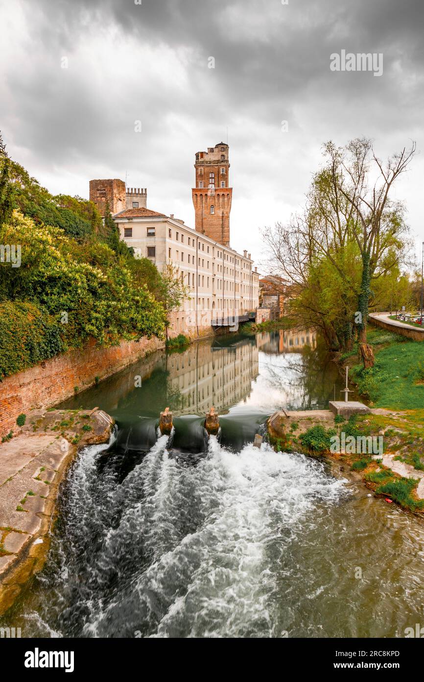 Padua, Italy - April 4, 2022: La Specola is a 14th-century tower ...