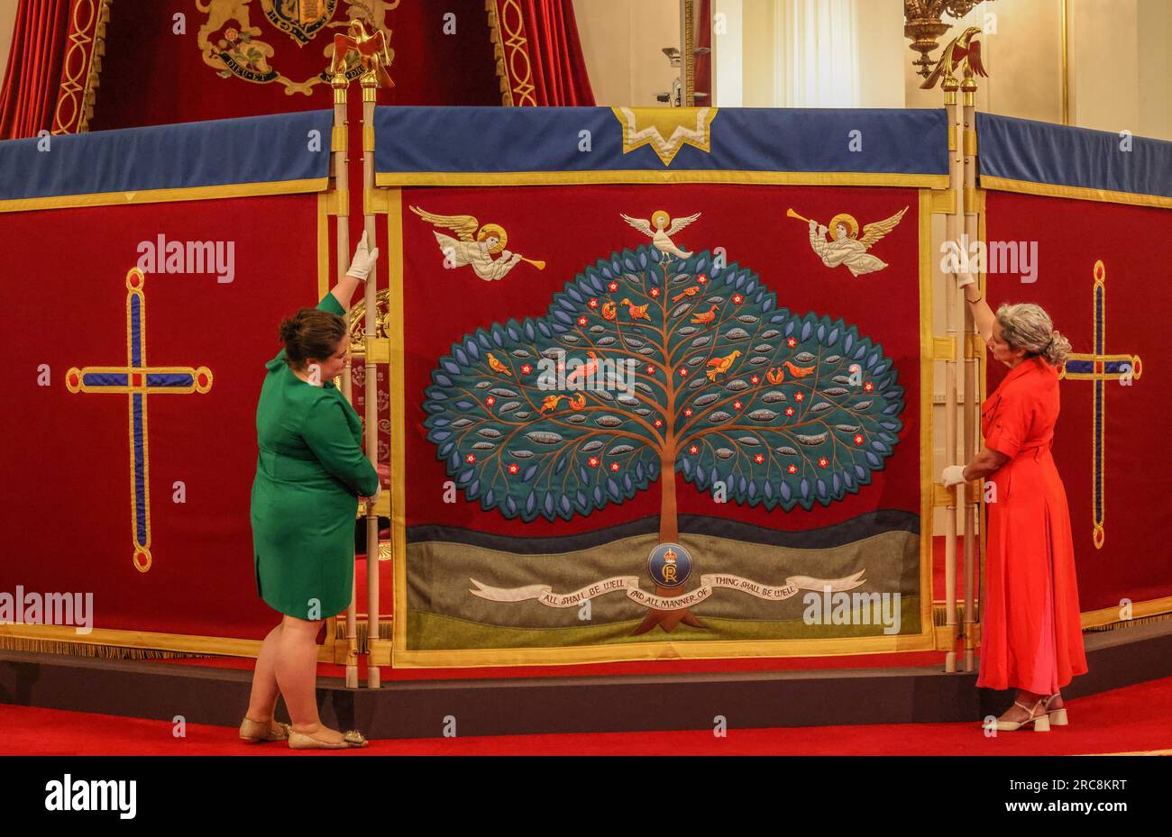 Anointing screen hi-res stock photography and images - Alamy