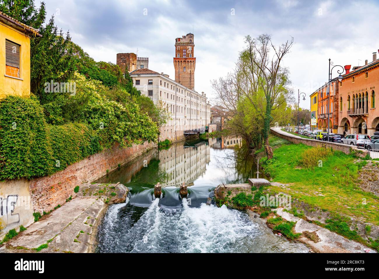 Padua, Italy - April 4, 2022: La Specola is a 14th-century tower ...