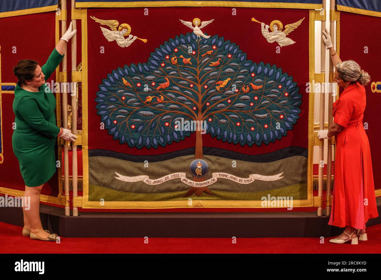 Anointing screen hi-res stock photography and images - Alamy