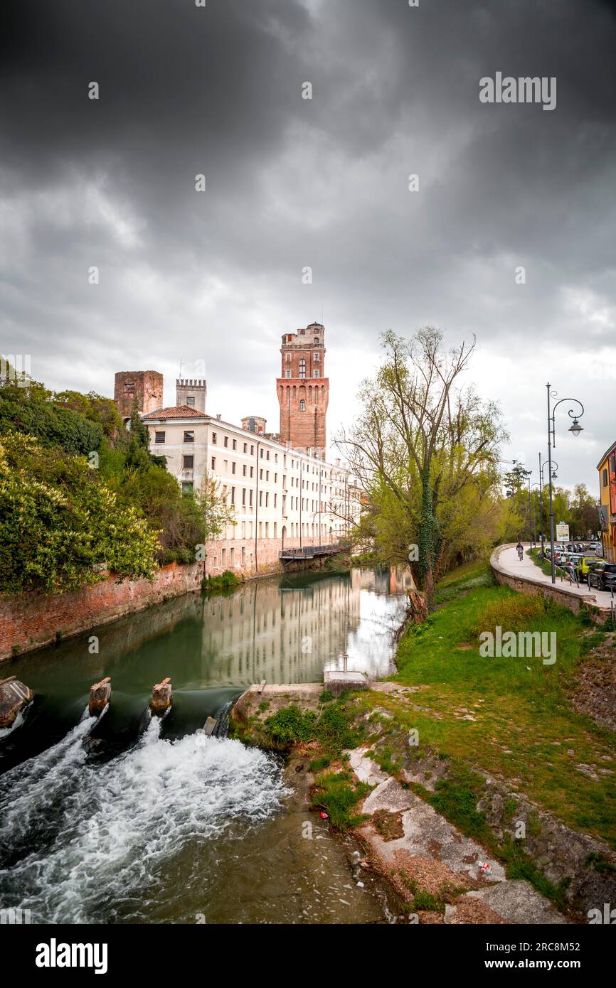 Padua, Italy - April 4, 2022: La Specola is a 14th-century tower ...