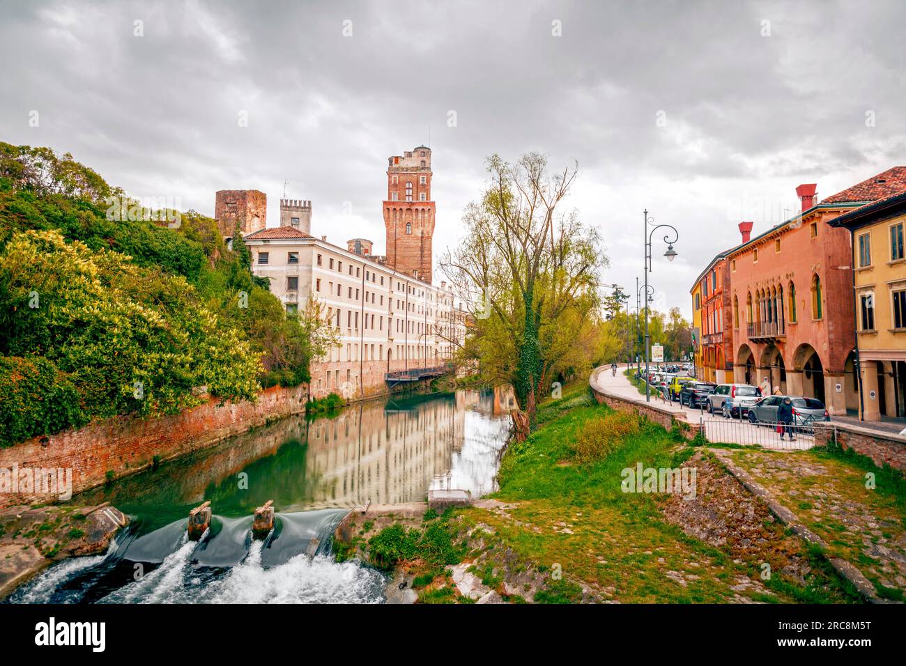 Padua, Italy - April 4, 2022: La Specola is a 14th-century tower ...