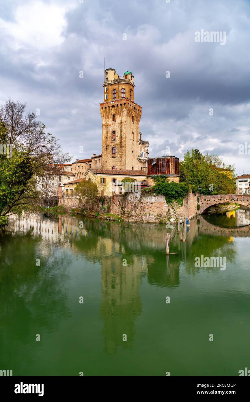 Padua, Italy - April 4, 2022: La Specola is a 14th-century tower ...